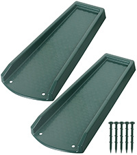 Amazon.com : plusgutter Rain Gutter Downspout Splash Block, Gutter ...