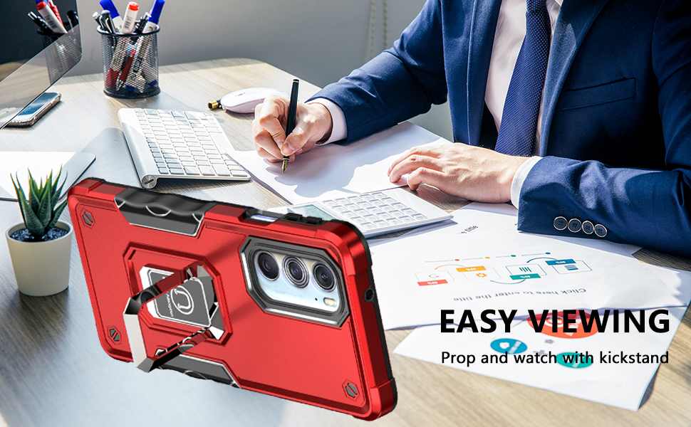 Amazon.com: TORRTOWAY Case for Moto Edge Plus 2022/Edge X30/Edge 30 Pro with Screen Protector ...