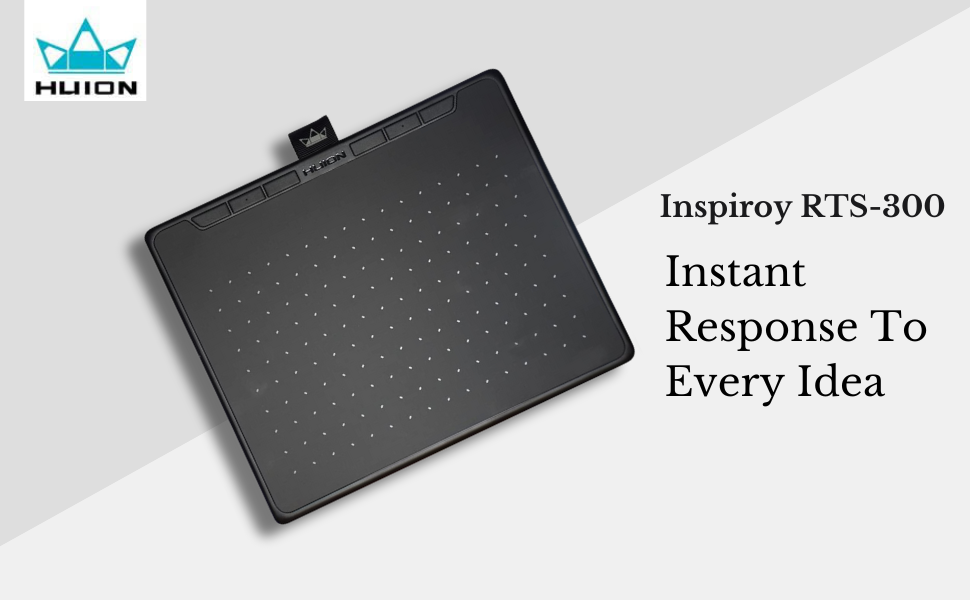 Amazon.in: Buy Huion Inspiroy RTS 300 Graphic Drawing Pen Tablet, 6 Programmable Press Keys ...
