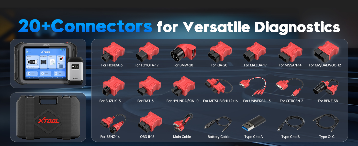 XTOOL D9S PRO ECU Programming & Coding Scan Tool, Bidirectional OBD2 ...