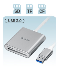 Amazon.com: Unitek External CD DVD Drive, USB3.0/USB C 6-in-1 Portable CD DVD Player with Card ...