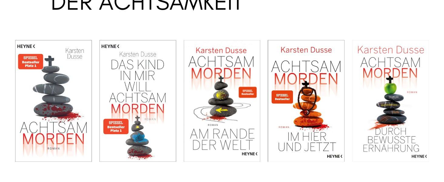 Achtsam morden im Hier und Jetzt: Roman (Achtsam morden-Reihe, Band 4) : Dusse, Karsten: Amazon ...