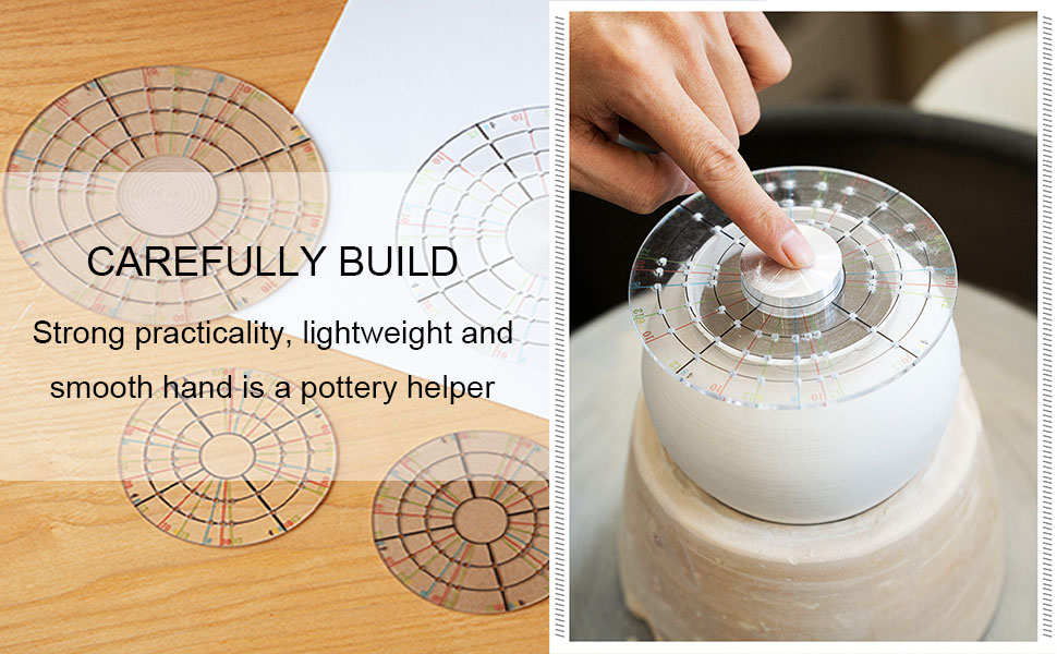 Amazon.com: ZLGSTJDSHK Ceramic Pottery Trimming Spinner Tools Rotary Disc Pottery Wheel Trimmer ...