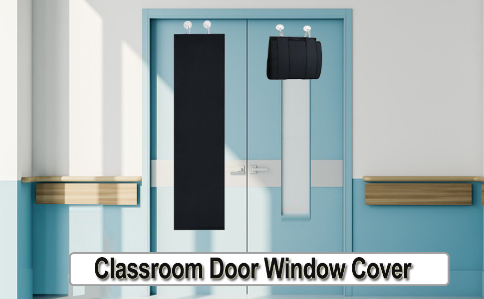 Amazon.com: Classroom Door Window Cover Blackout Lockdown Shades for Classroom Windows and Doors ...