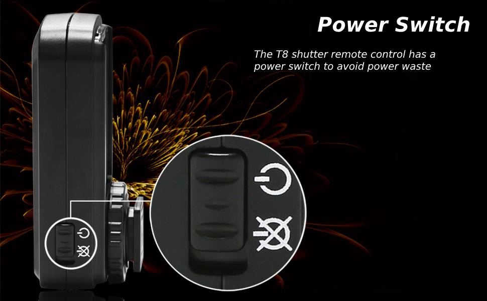 Amazon.com : Wireless Shutter Release Remote for Nikon, T8 Camera Remote Shutter Release Cable ...