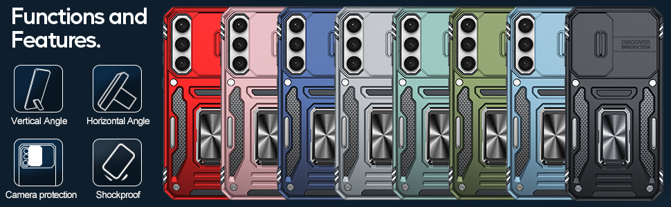 Amazon.com: LeYi Compatible for Samsung Galaxy S23 FE Case: [NOT FIT S24 FE] S23FE Case with ...