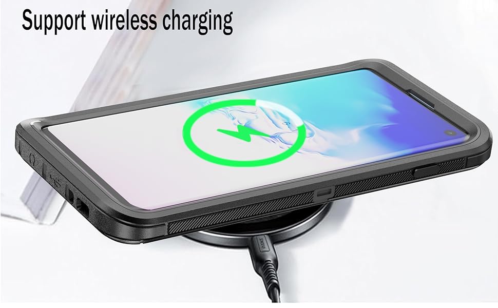 Amazon.com: AYMECL for S10+ Case,Galaxy S10 Plus Case,[Military Grade] 3 in 1 Full Body ...