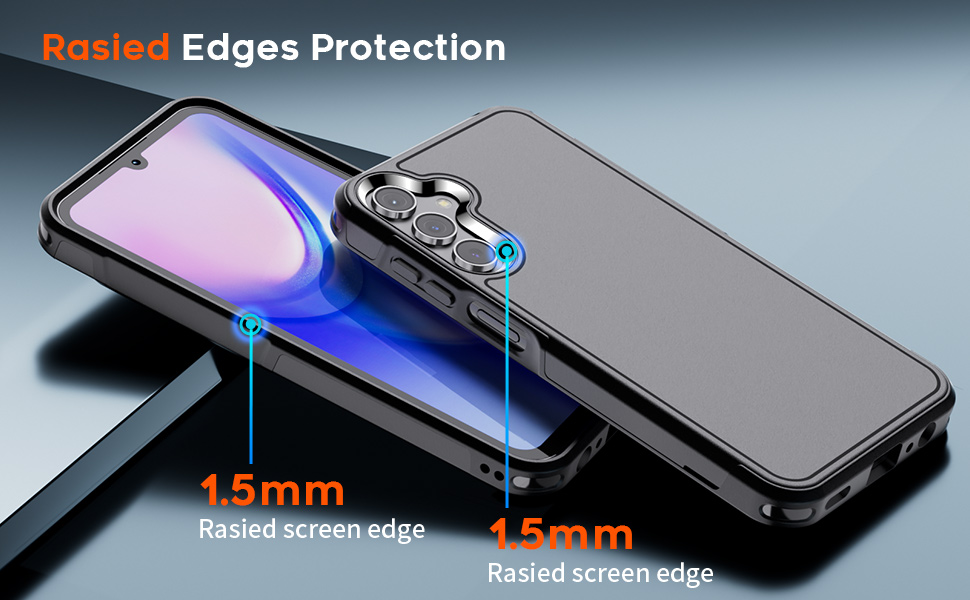 Amazon.com: zapica Designed for Samsung Galaxy A15 5G Case,12 FT Military Grade Drop Protection ...