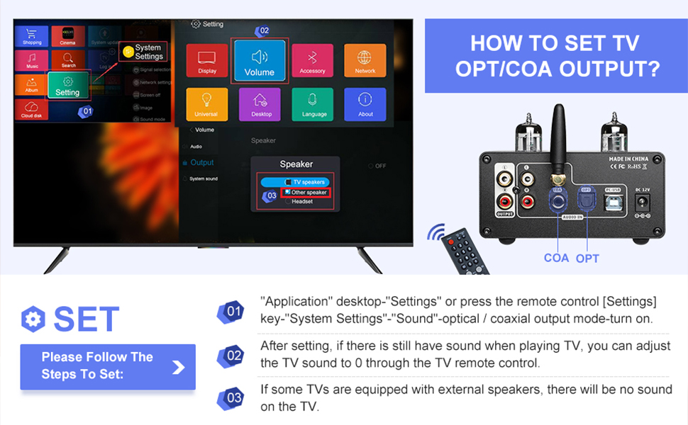 AIYIMA T10 JAN5725 Tube Vacuum Preamplifier QCC3031 Bluetooth 5.0 Audio Decoder Mini Hifi ...
