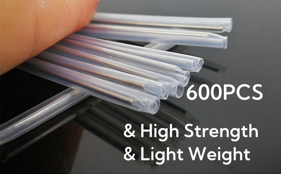 QUNNIE 600pcs Fiber Optic Splice Fusion Sleeves, Fiber Heat Shrink ...