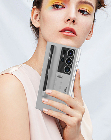 Amazon.com: NINKI Compatible Samsung Galaxy S24 Ultra Case with S Pen & Kickstand,Ultra Thin ...