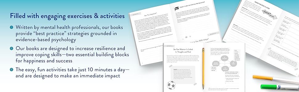 Amazon.com: The Action Mindset Workbook for Teens: Simple CBT Skills to Help You Conquer Fear ...