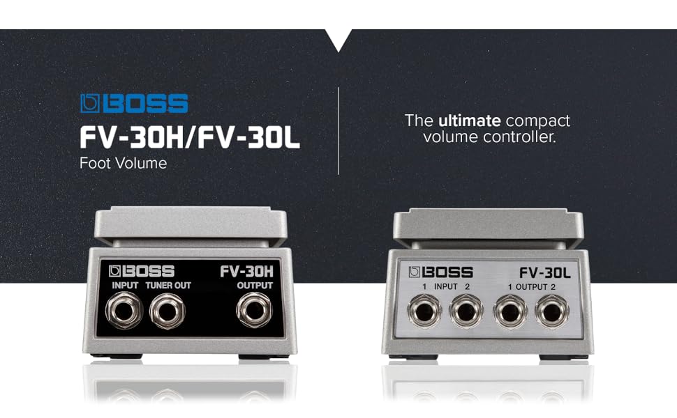BOSS Fv-30L Low-Impedance Foot Volume Pedal : Amazon.co.uk: Musical Instruments & DJ