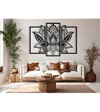 Amazon.de: VAILLA Wanddeko, Wandbild aus Holz, Home Wall Art Dekoration 3D, Moderne Bilder für ...