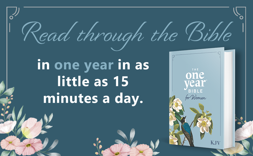 The One Year Bible for Women, KJV (Hardcover): Tyndale: 9781496478894: Amazon.com: Books