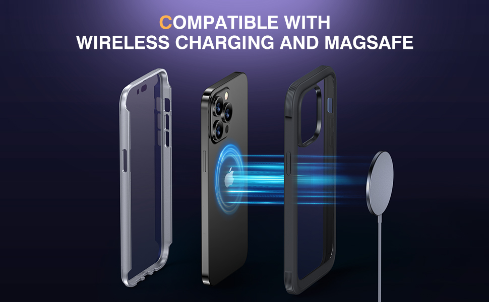 Amazon.com: Diaclara Designed for iPhone 14 Pro Max Case 6.7, [2023 Upgraded] Full Body Rugged ...