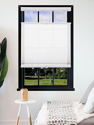 Amazon.com: MYshade Custom Cordless Top Down Bottom Up Cellular Window Shades Light Filtering ...