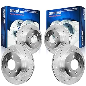Amazon.com: Detroit Axle - 8pc Brake Kit for Chevy GMC Silverado Sierra 1500 Yukon XL Escalade ...