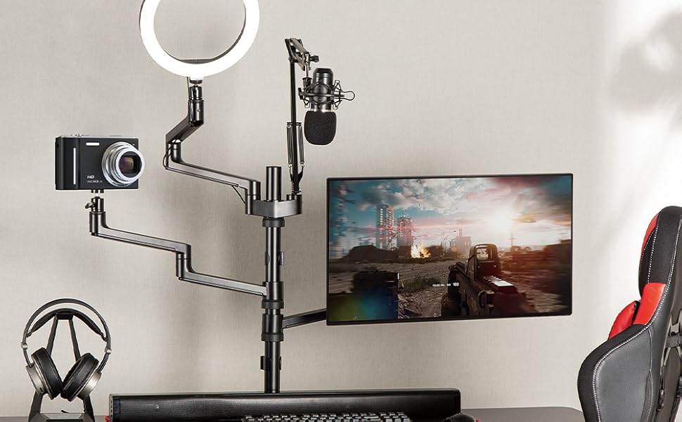 Jin Office Streaming Stand | All In One Live Streaming Setup ...