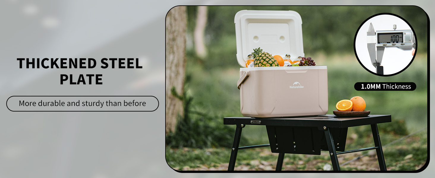 Amazon.com : Naturehike Portable IGT Table with Charcoal Grill, Folding Camping Table and BBQ ...