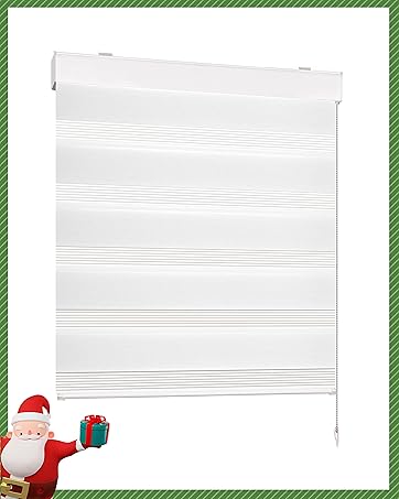 Amazon.com: SUNFREE Zebra Blinds Dual Roller Shades for Windows, Zebra Shade Light Control ...