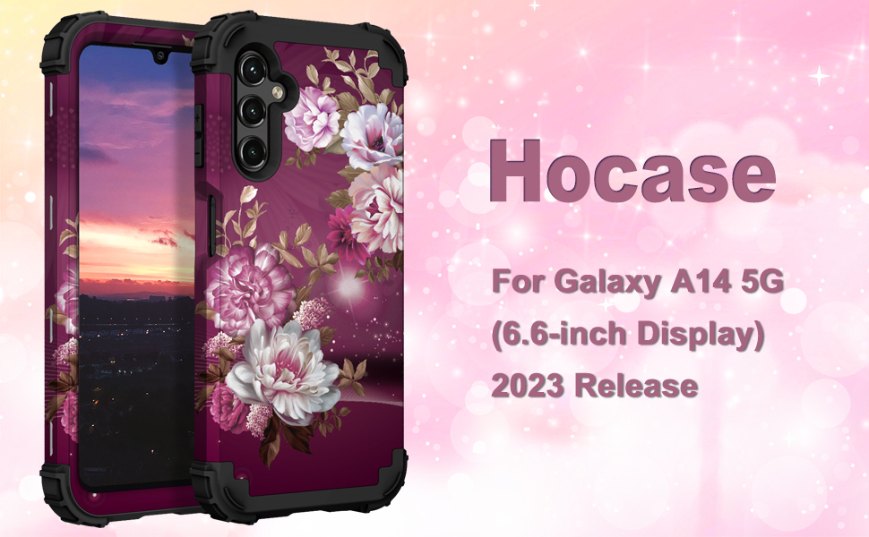 Amazon.com: Hocase Heavy Duty Shockproof Protection Soft Silicone Rubber Bumper+Hard Plastic ...