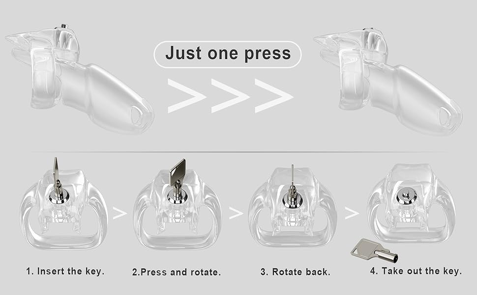 Amazon.com: Fancalen HT-V5 Chastity Cage Male Chastity Device with 3 Rings Resin Ergonomic ...