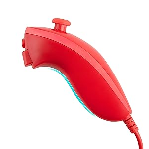 Amazon.com: LongLongJin Wii Controllers 4 Packs Nunchucks Wii Remote ...