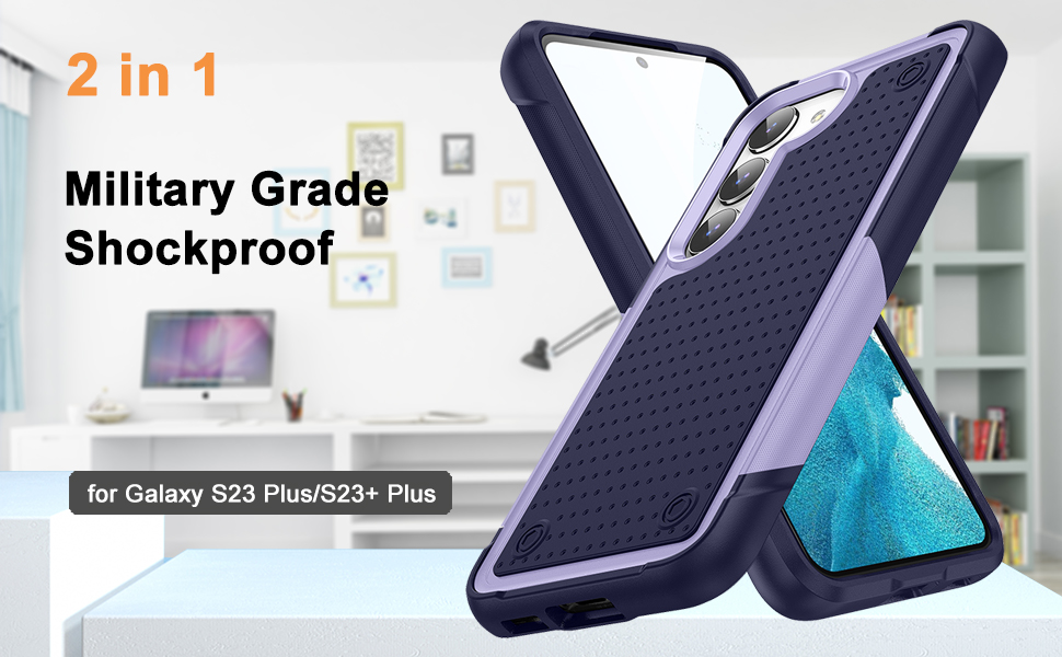 Amazon.com: TORRTOWAY Designed for Samsung Galaxy S23 Plus Case Galaxy S23+ Case Gift Militay ...