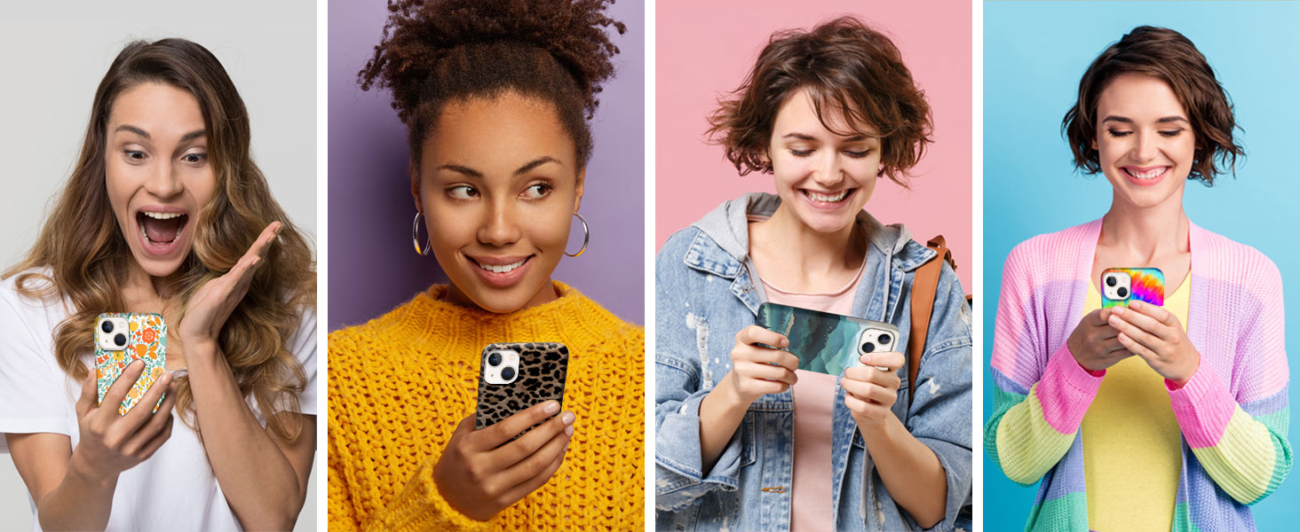 Amazon.com: Hi Space Case Compatible with iPhone 15 Leopard Print Cheetah, Animal Brown for ...