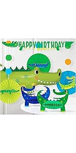 Amazon.com: Creative Converting Alligator Birthday Party Paper Headband ...