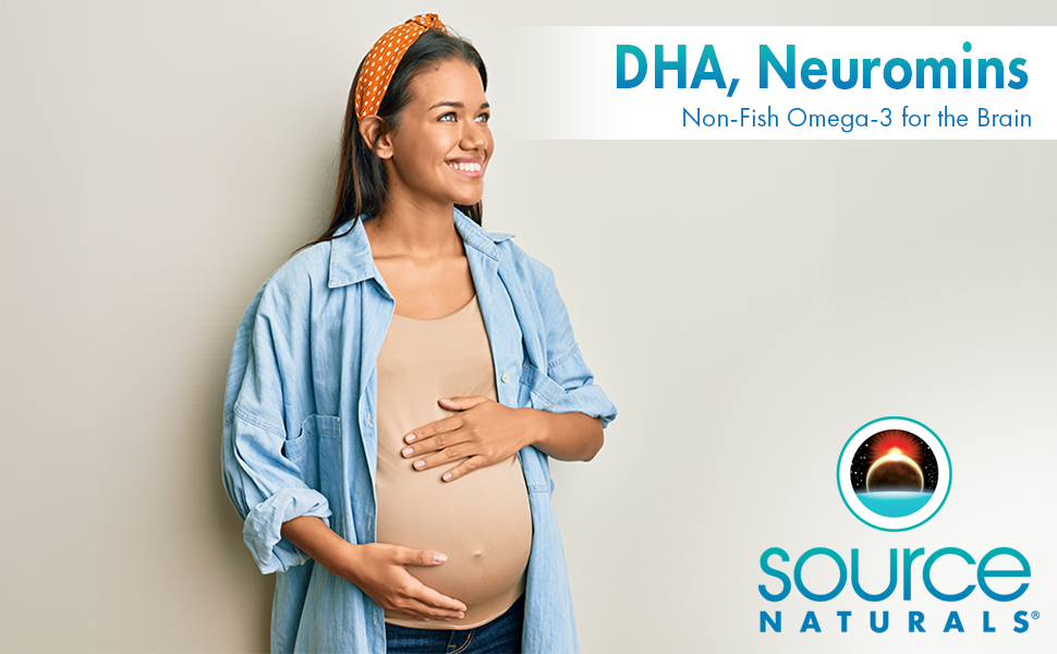 Amazon.com: Source Naturals DHA, Neuromins 200 mg Non-Fish Omega-3 for The Brain : Health ...