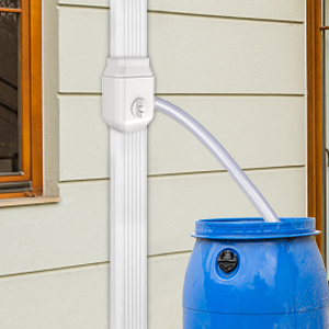 Amazon.com: Prestantious Gutter Downspout Diverter Rainwater Diverter ...