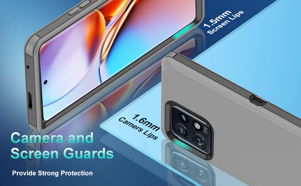 Amazon.com: Aimoll-88 for Moto Edge Plus 2023 Case, with Screen Protector Heavy Duty Drop ...