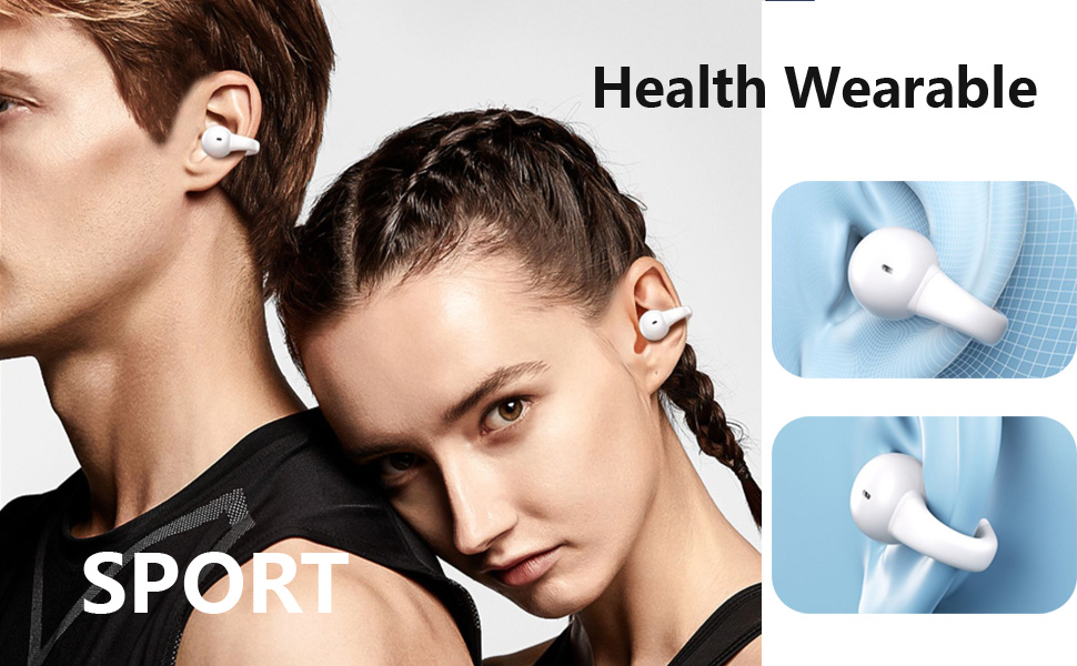 Amazon.com: Bone Conduction Bluetooth 5.3 Open Ear Clip Headphones ...