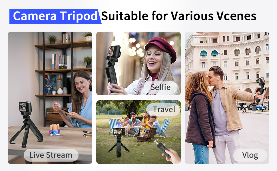 Amazon.com : for Canon Camera Tripod with Rechargeable Shutter Release,AODELAN Shooting Grip ...