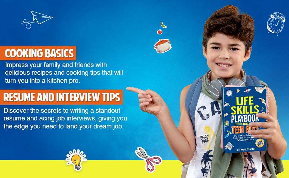 Life Skills Playbook for Teen Boys: How to Navigate Challenges, Gain Practical Skills, and Build ...