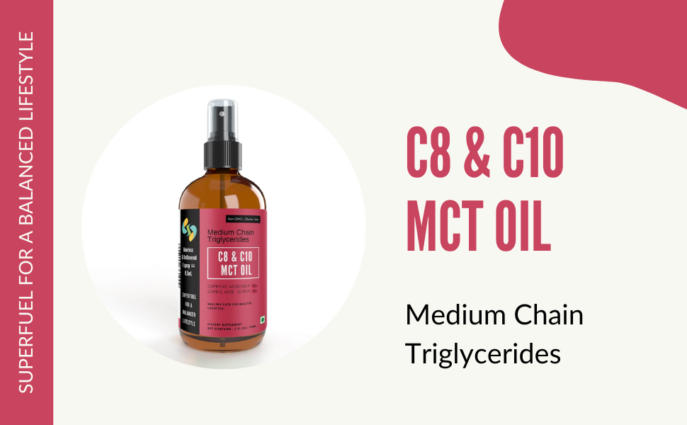 Sharrets C8 C10 Vegan MCT oil Spray for Skin, Heart, Brain, Muscles 2 x 90 ml (Oral & Topical ...