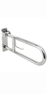 Amazon.com: Rackickyer Handicap Grab Bar, 23.6 Inch Stainless Steel Toilet Safety Rails ...