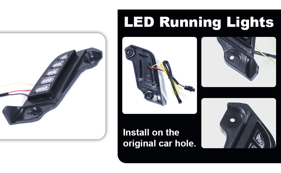 Amazon.com: TBHOO LED Fog Lights For 2012 2013 2014 2015 Toyota Tacoma DRL Marker Lights For ...