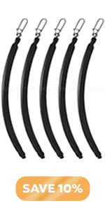 Amazon.com: TOOLSSIDE 2 Pack Security Patches Hook and Loop System ...