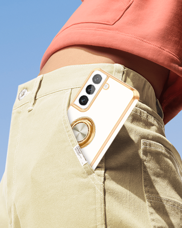 Amazon.com: Fingic for Samsung Galaxy S22 Case with Ring Stand, [360° Rotatable Ring Holder ...