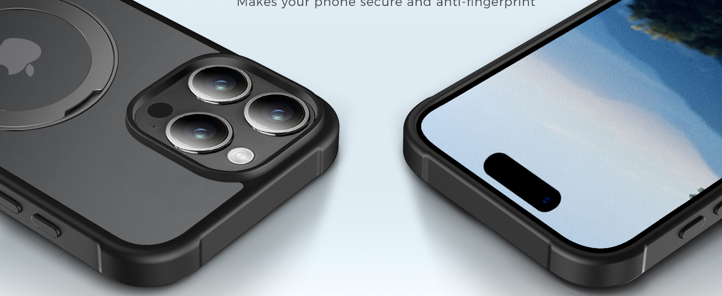 Amazon.com: BANLEA for iPhone 16 Pro Case, with Screen Protector + Camera Lens Protector, Built ...