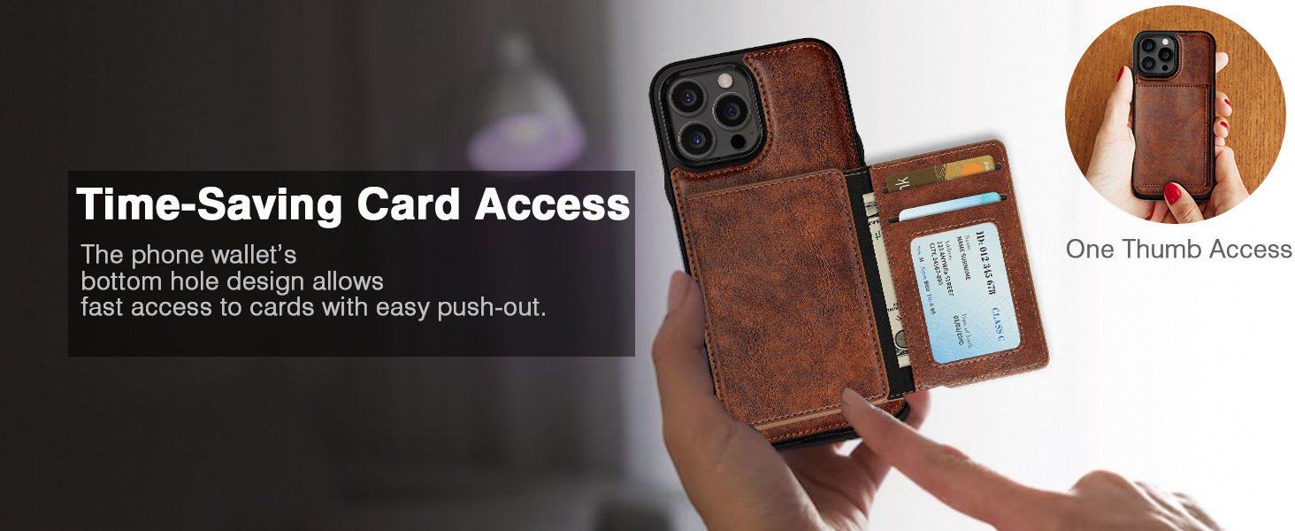 Amazon.com: LOHASIC Compatible with Magsafe for iPhone 14 Pro Max Wallet Case, 6 Card Slots ...