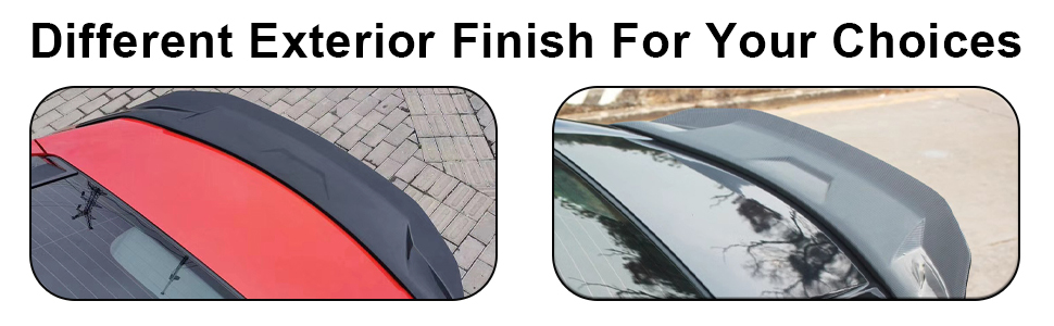 Amazon.com: AAriguthel Civic Spoiler Rear Spoiler Compatible with 2016-2021 Civic 10th Gen 4 ...