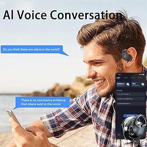 Amazon.com : Sentdream Ai Ear, Sent Dream Translator, Sentdream Ai Ear, Ai Translation Wireless ...