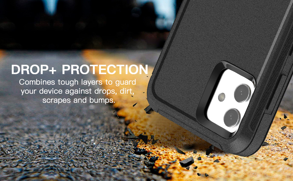 Amazon.com: AICase for Galaxy A04 Case(6.5"),Heavy Duty 3-Layer Rugged Phone Cover,Durable ...