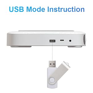 Amazon.com: Portable CD Player with Speakers Rechargeable, Boombox CD ...