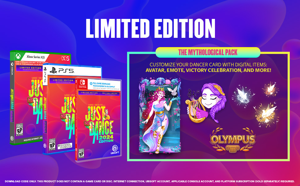 Amazon.com: Just Dance 2024 Edition - Amazon Exclusive Bundle ...