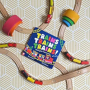 Trains Trains Trains!: Find Your Favourite (50 to Follow and Count, 1) : David, Donna, Pirhonen ...